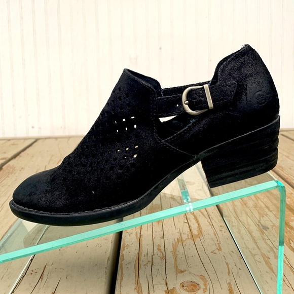 Born | Shoes | Born Black Laser Cut Bootie Nanna 8 | Poshmark